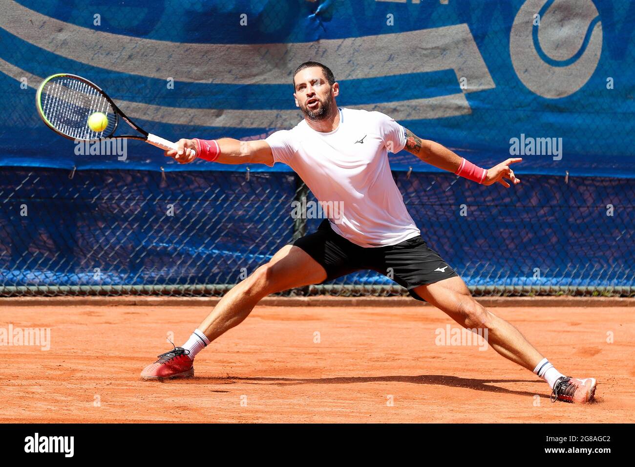 AMERSFOORT, NETHERLANDS - JULY 17: Guido Andreozzi (ARG) during the Van ...