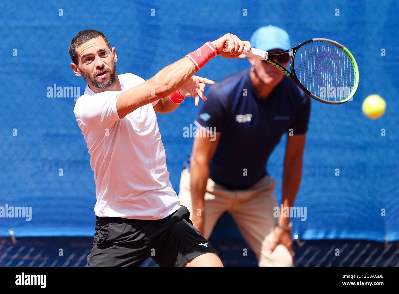 AMERSFOORT, NETHERLANDS - JULY 17: Guido Andreozzi (ARG) during the Van ...