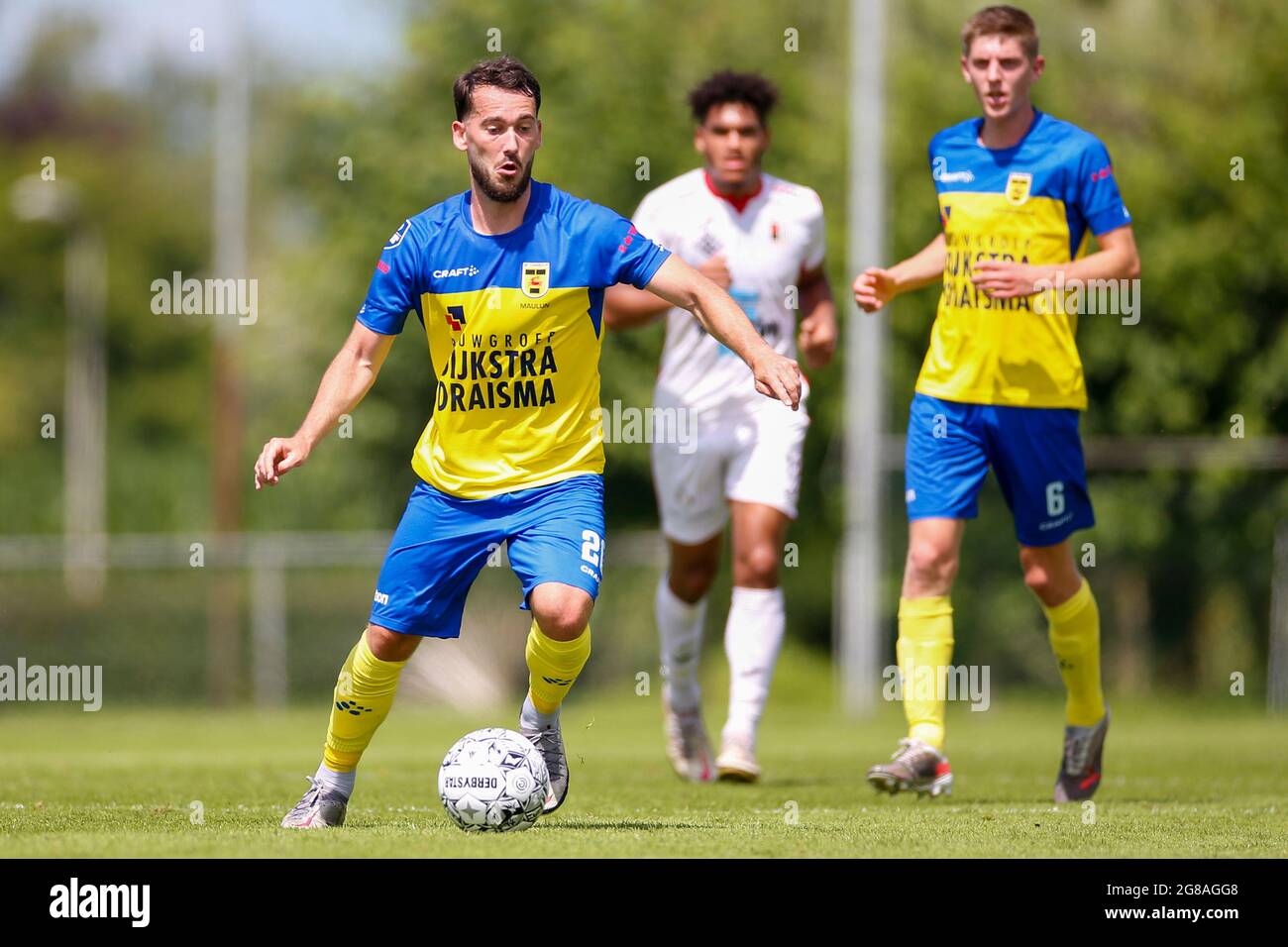DELDEN, NETHERLANDS - JULY 17: Robin Maulun of SC Cambuur during the ...