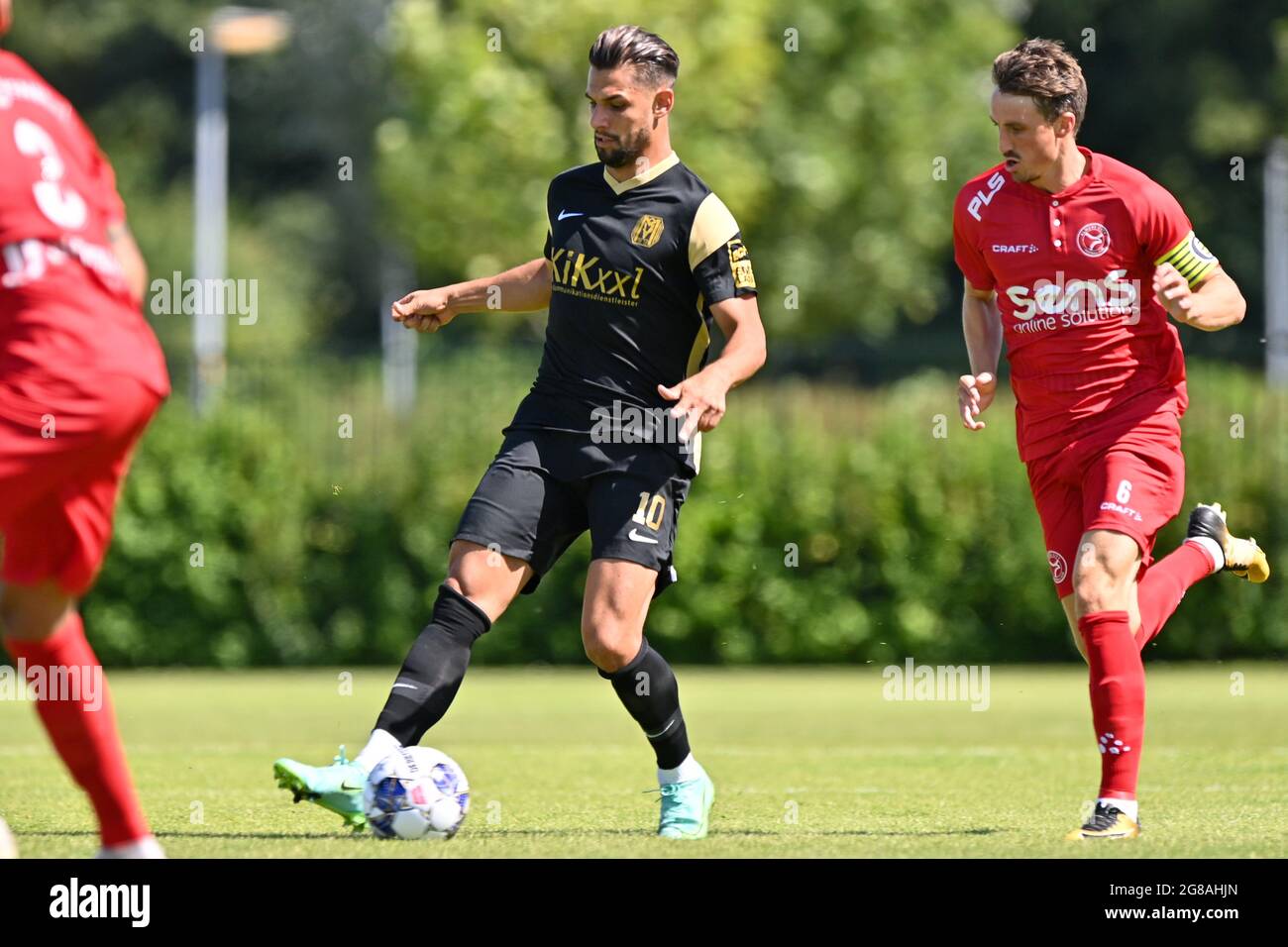 ALMERE, NETHERLANDS - JULY 17: Luka Tankulic of sv Meppen during the ...