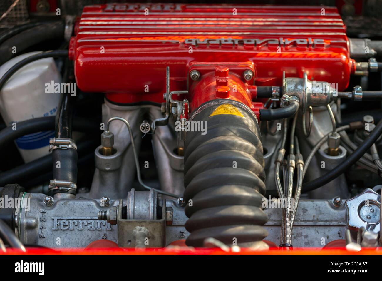Ferrari engine bay hi-res stock photography and images - Alamy