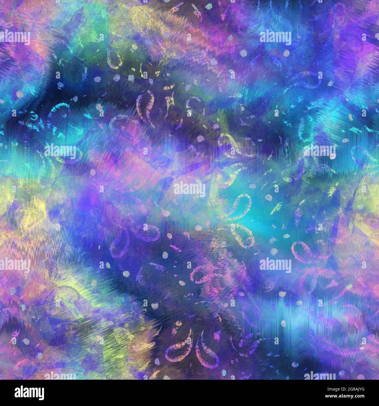 Seamless iridescent rainbow light pattern for print Stock Photo - Alamy