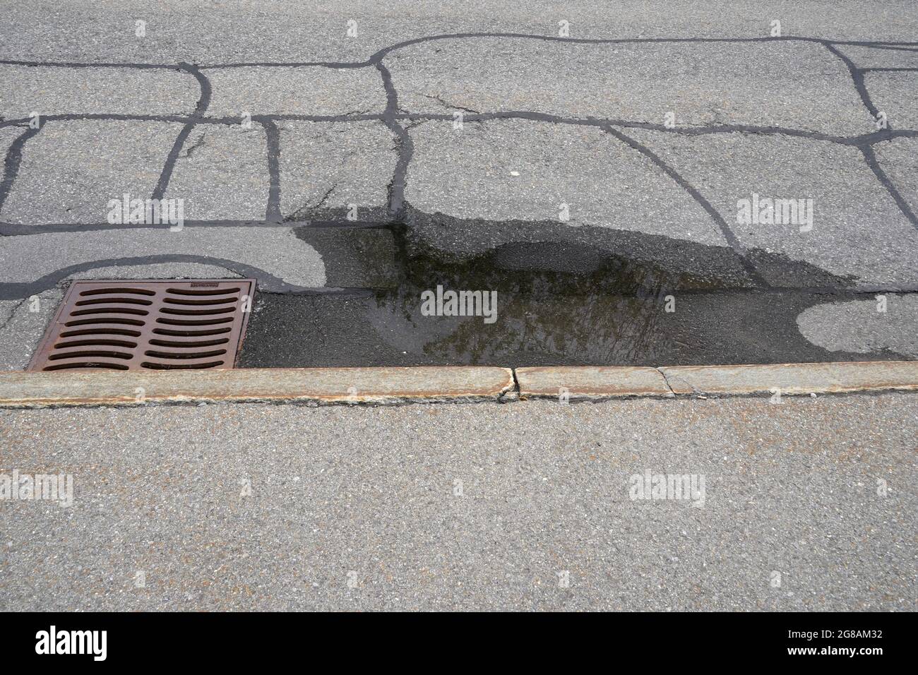 Puddle drain hi-res stock photography and images - Alamy