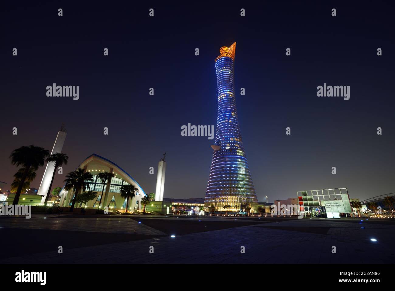 Aspire Mosque in Doha - Qatar Stock Photo - Alamy