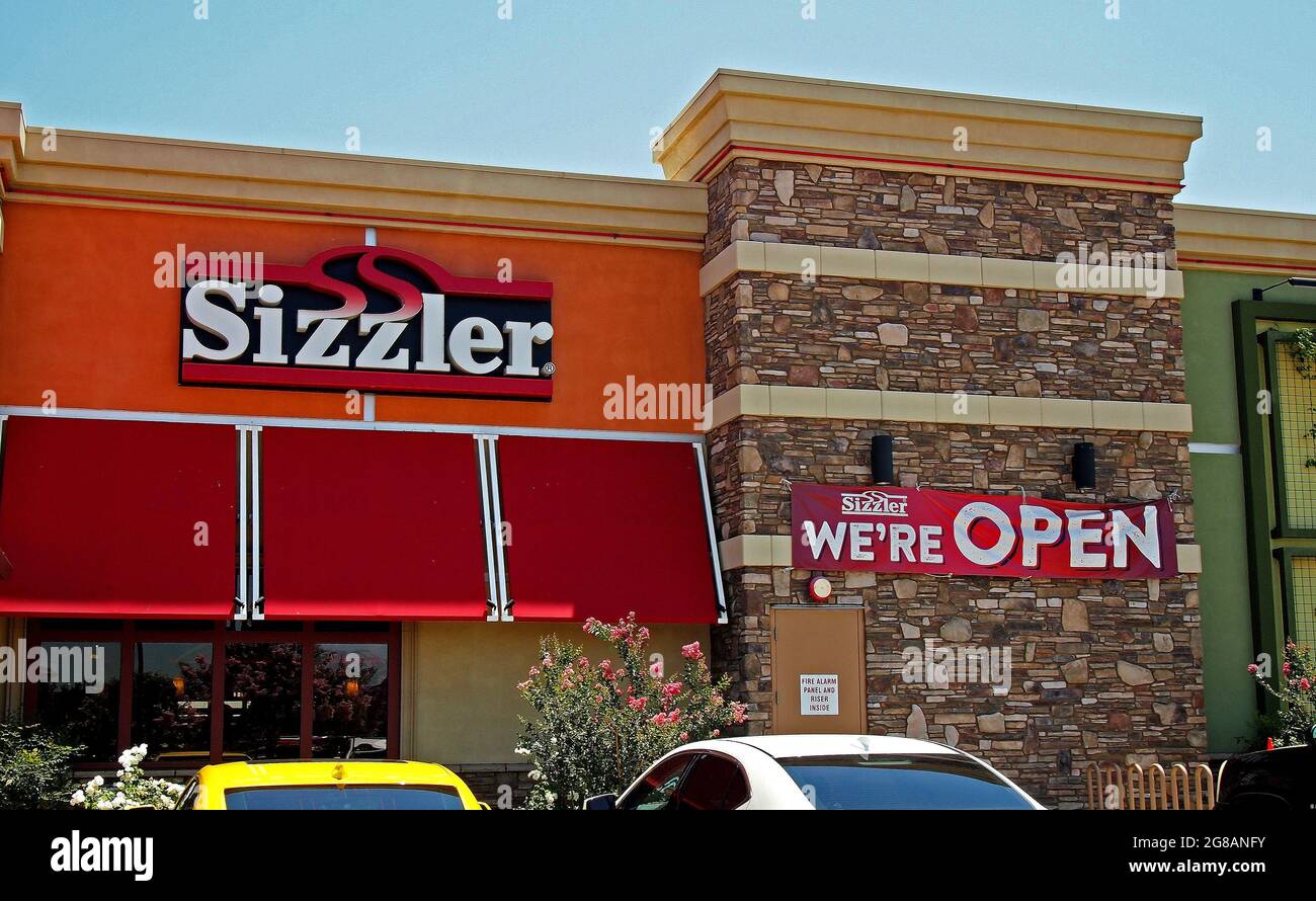 Sizzler restaurant steak hi-res stock photography and images - Alamy