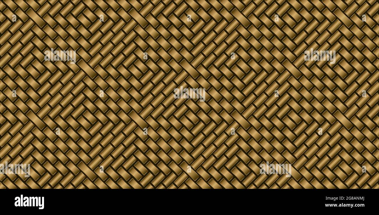 Abstract geometric seamless pattern rectangle shape with gold lines and ...