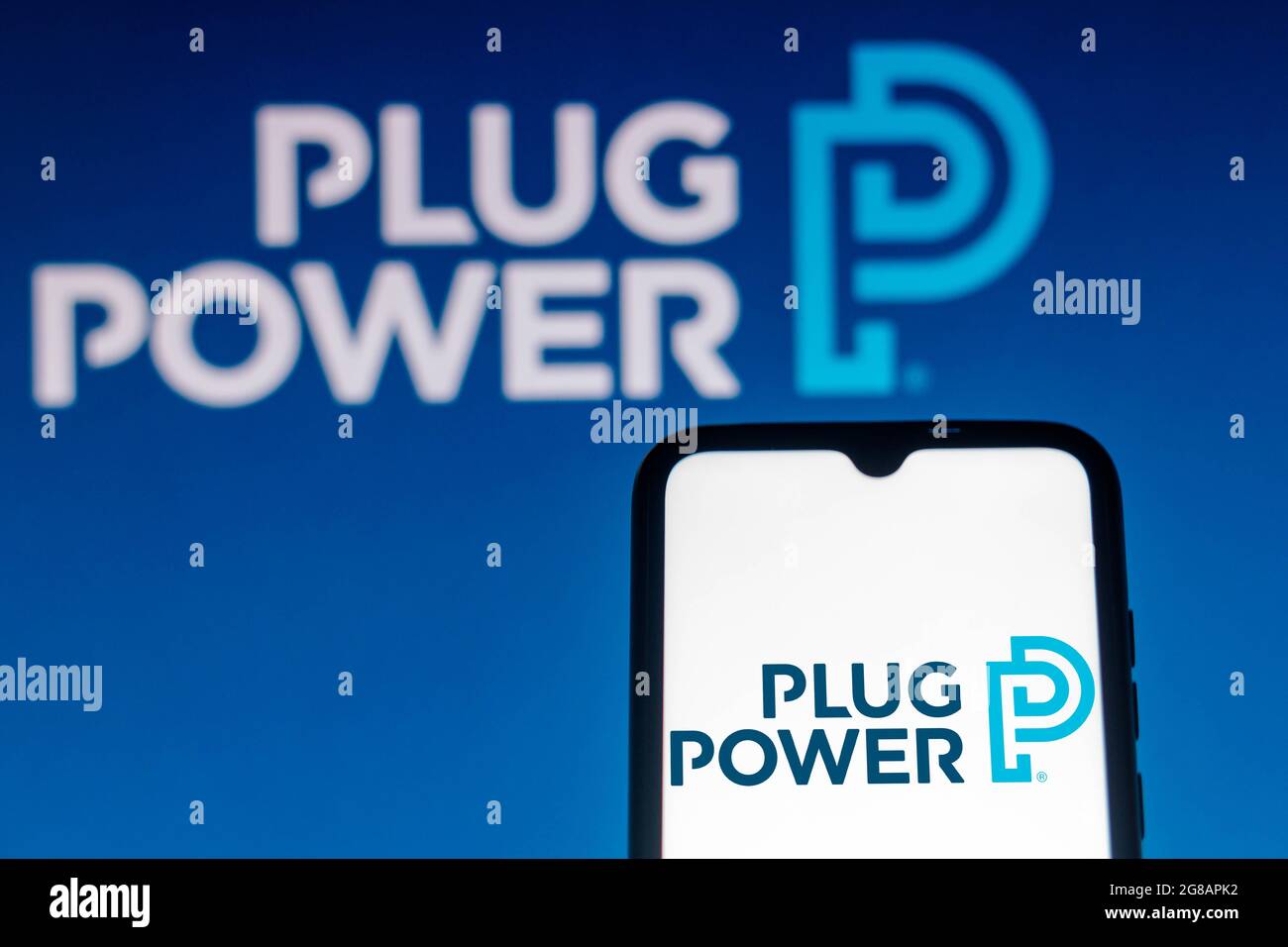 Plug power logo hi-res stock photography and images - Alamy