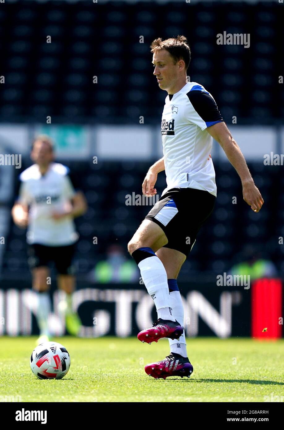 Derby County's Craig Forsyth during the pre-season friendly match at ...