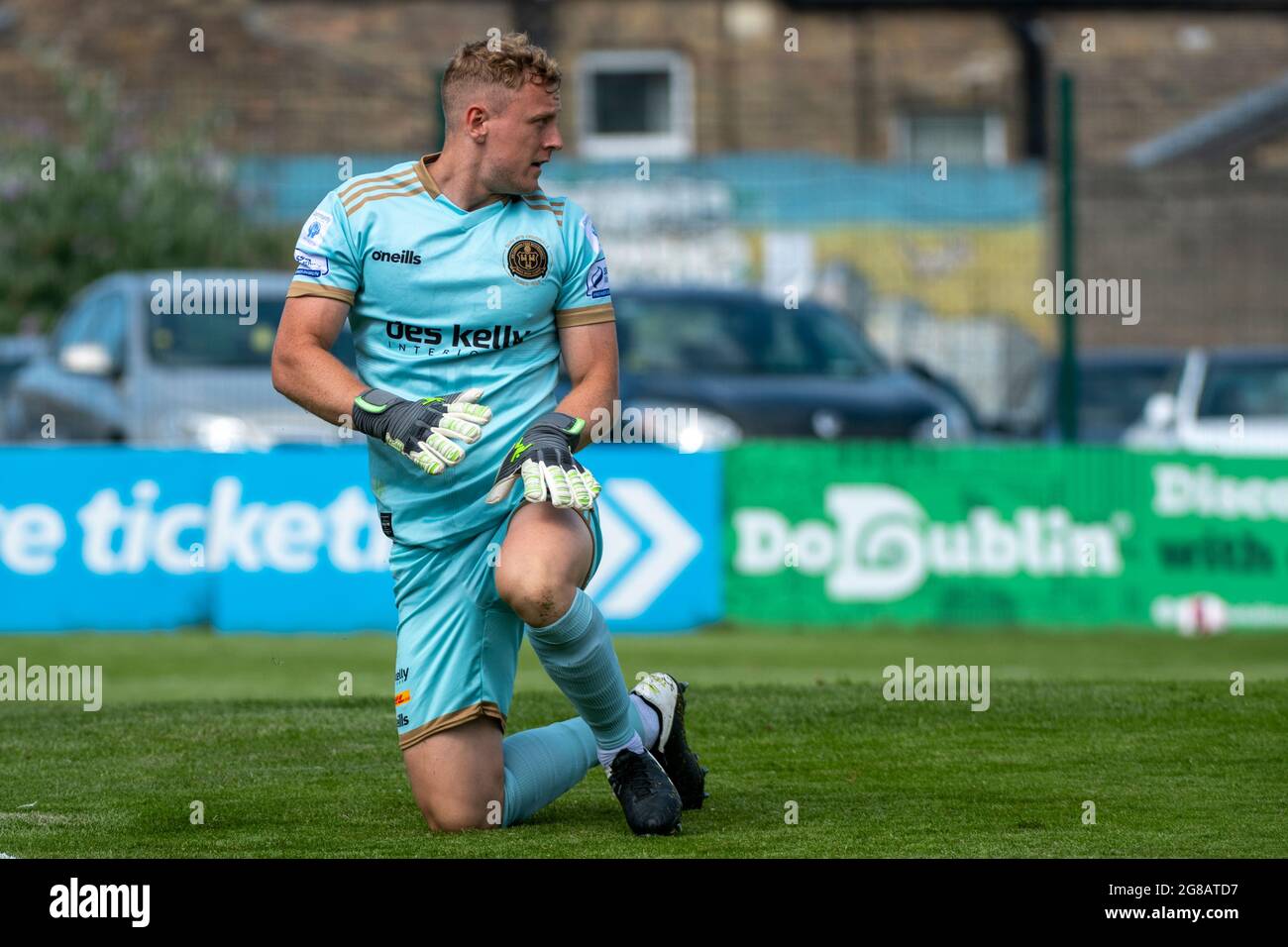 Dublin, Ireland. 18th July, 2021. James Talbot of Bohemians during the ...