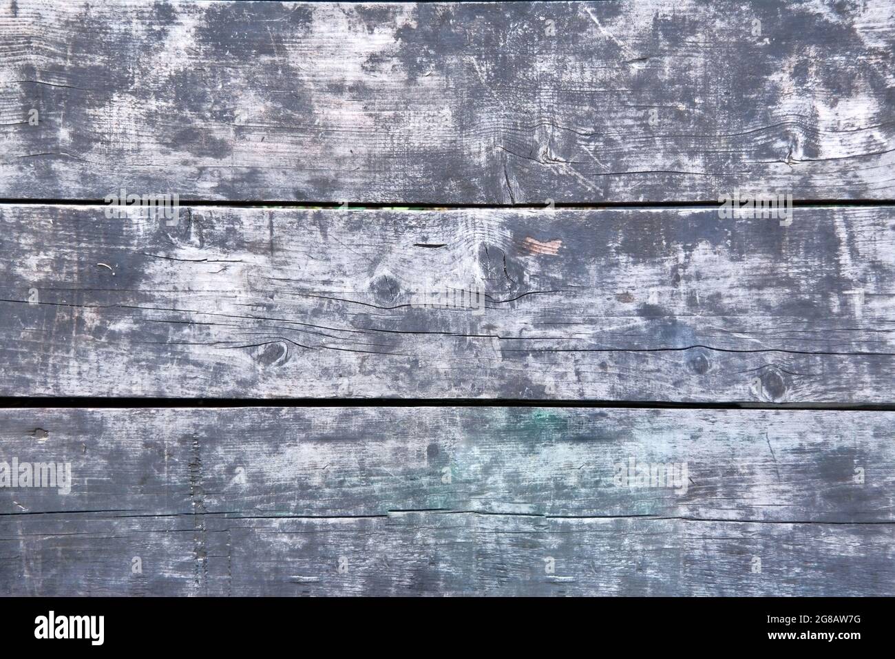 Close up rustic wood plank in vintage style. Surface of old wooden ...