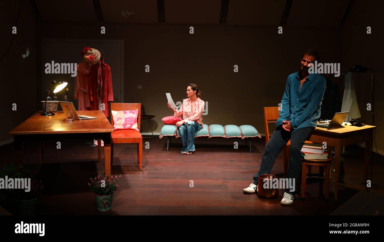 Alexandra Kamp und Ronald Spiess bei dem Schauspiel „GUT GEGEN NORDWIND ...