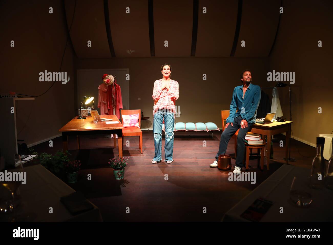 Alexandra Kamp und Ronald Spiess bei dem Schauspiel „GUT GEGEN NORDWIND ...