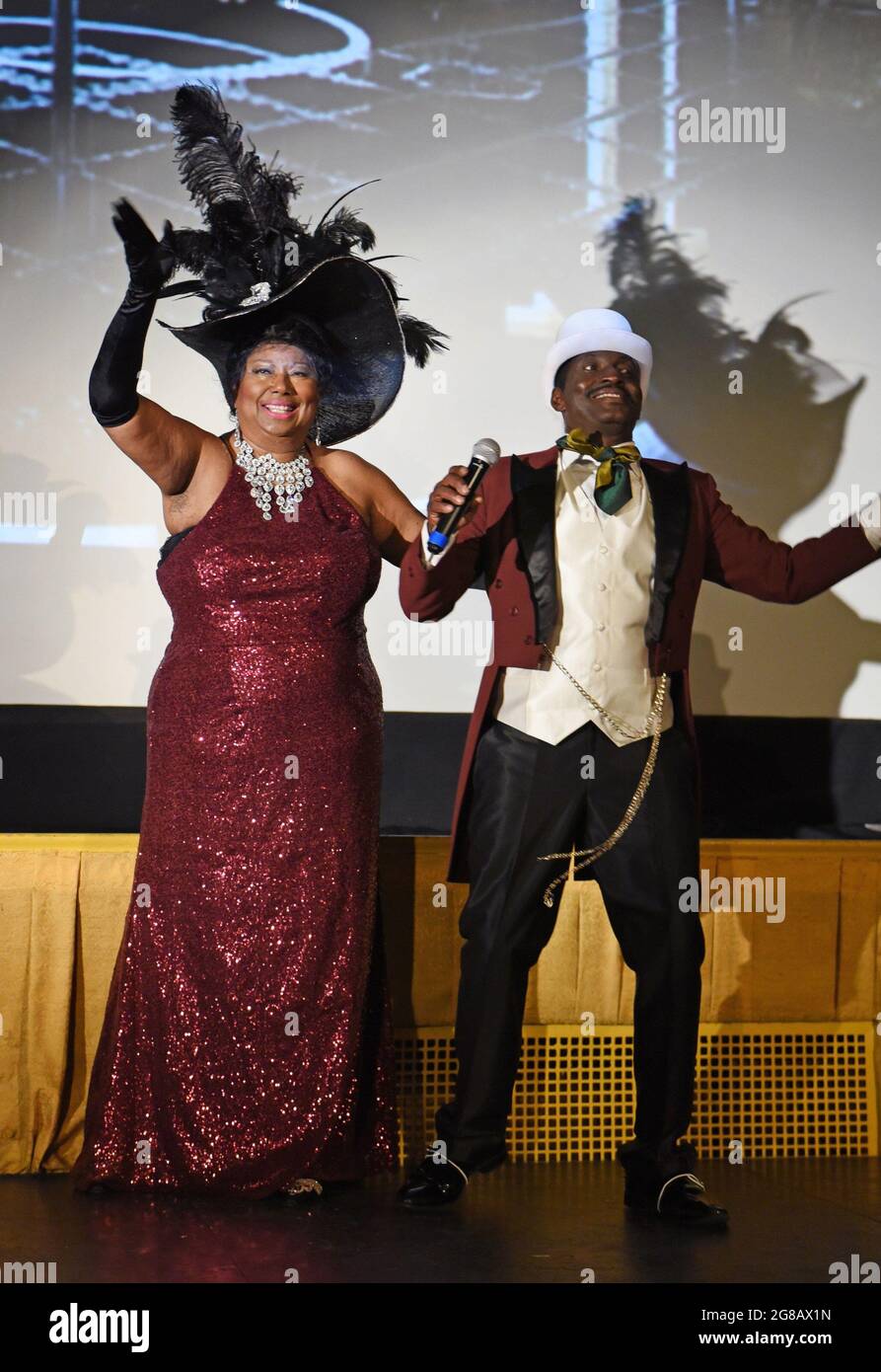 Atlanta, GA, USA. 18th July, 2021. Kimble Williams, David Williams on ...