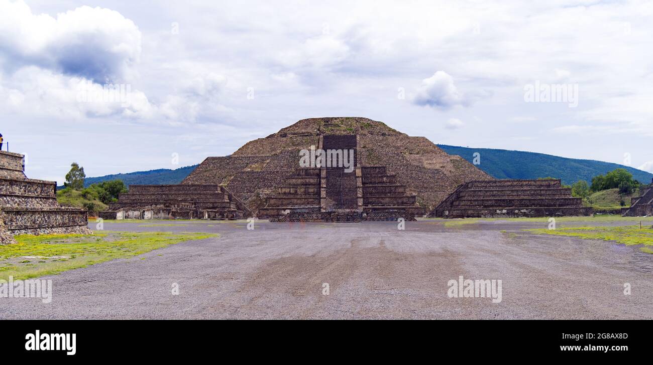 Mexico - Pyramid of the Sun Stock Photo - Alamy