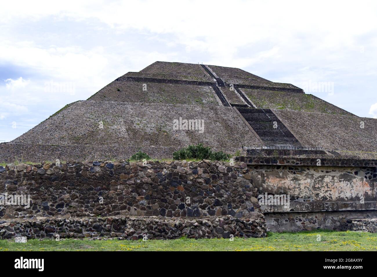 Mexico - Pyramid of the Sun Stock Photo - Alamy