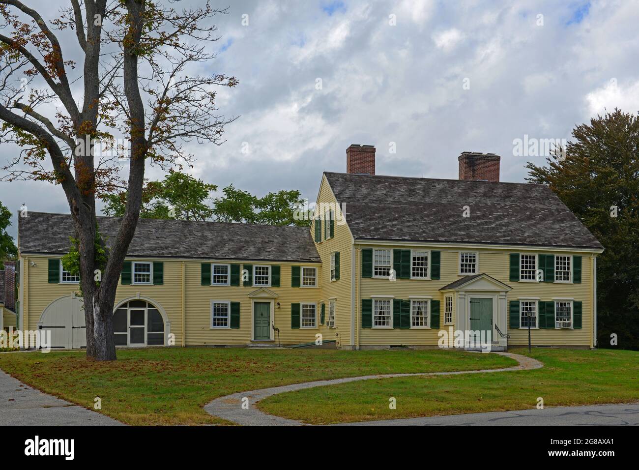 Historic Major John Buttrick House in Minute Man National Historical ...