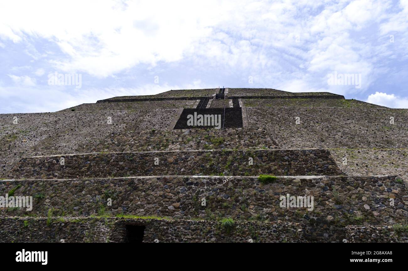 Mexico - Pyramid of the Sun Stock Photo - Alamy
