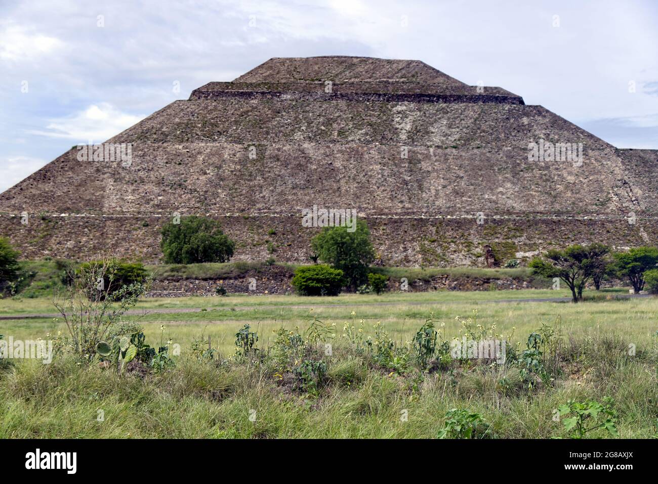 Mexico - Pyramid of the Sun Stock Photo - Alamy