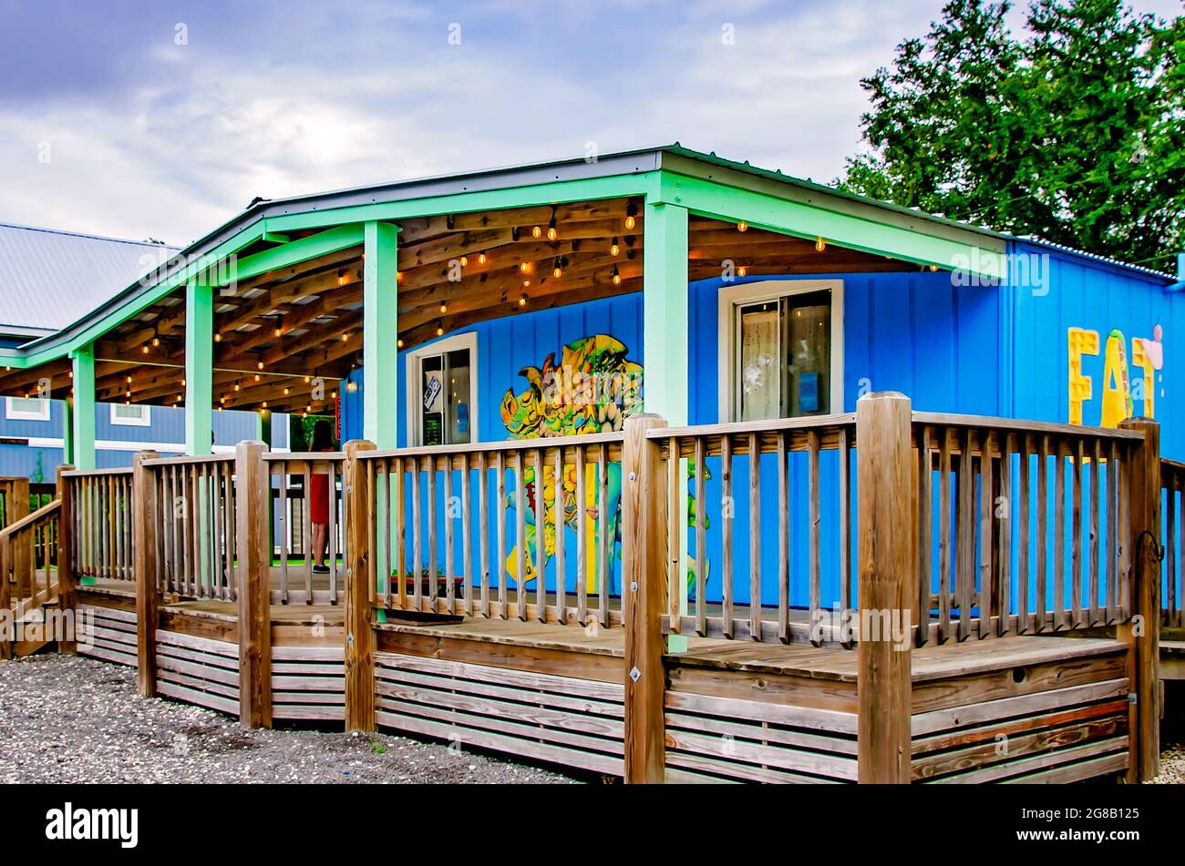 Foxy’s Waffle Bar and Sugar Den is pictured, July 7, 2021, in Dauphin ...