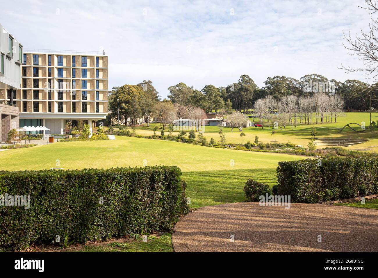Macquarie University campus in North Sydney, New South Wales,Australia ...