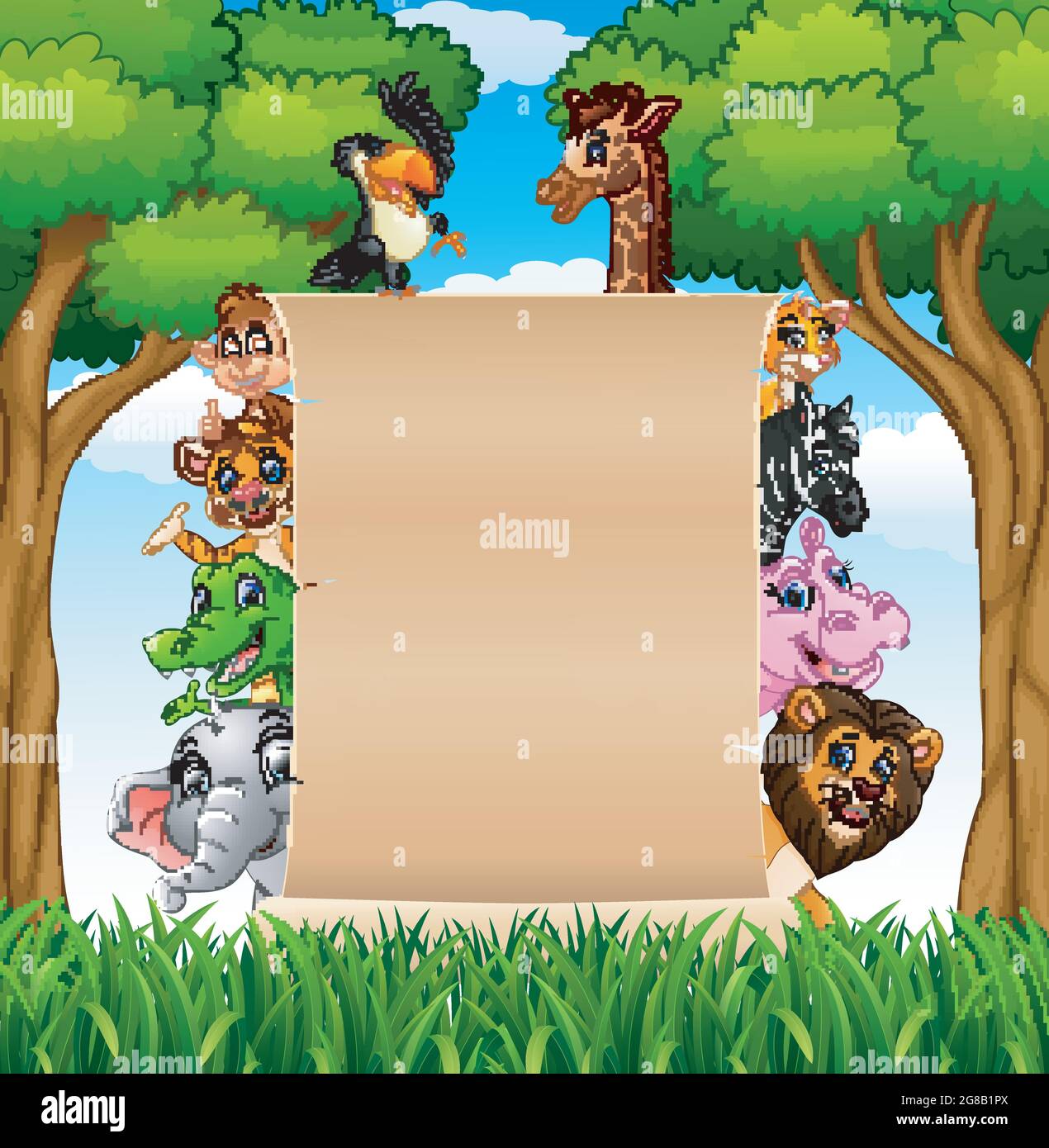 Donkey vertical Stock Vector Images - Alamy