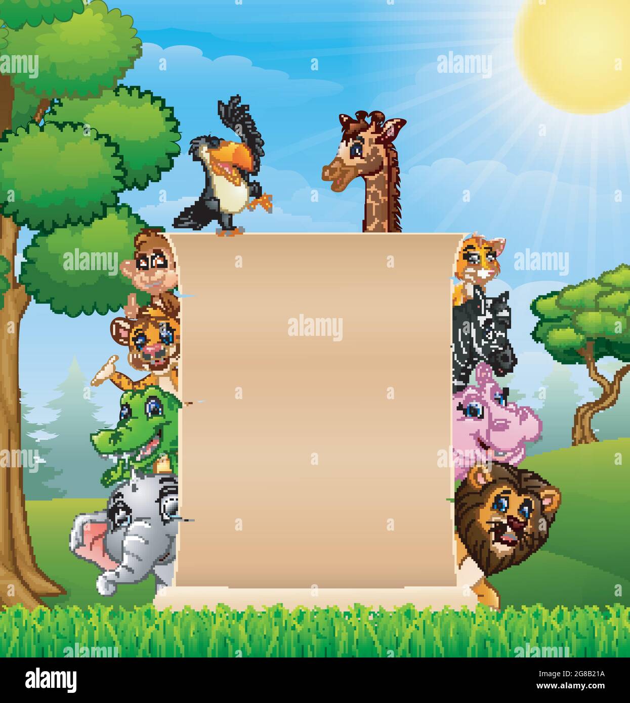 Donkey vertical Stock Vector Images - Alamy