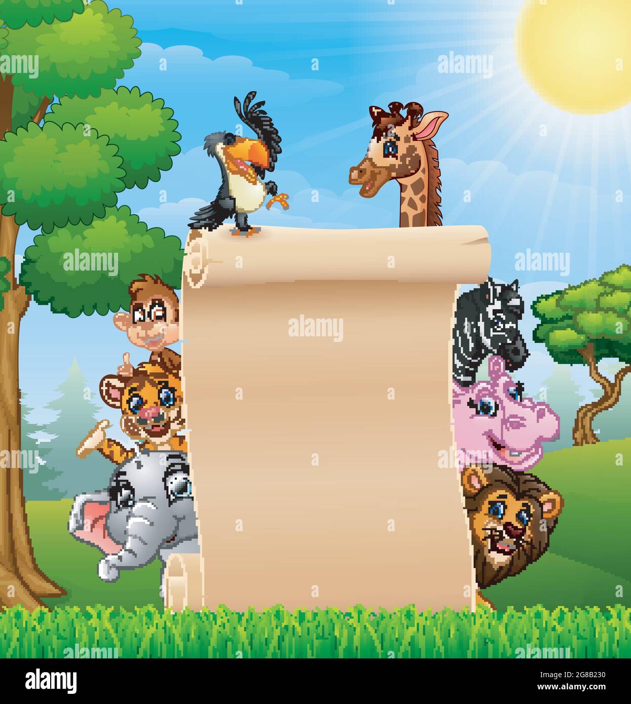 Donkey vertical Stock Vector Images - Alamy