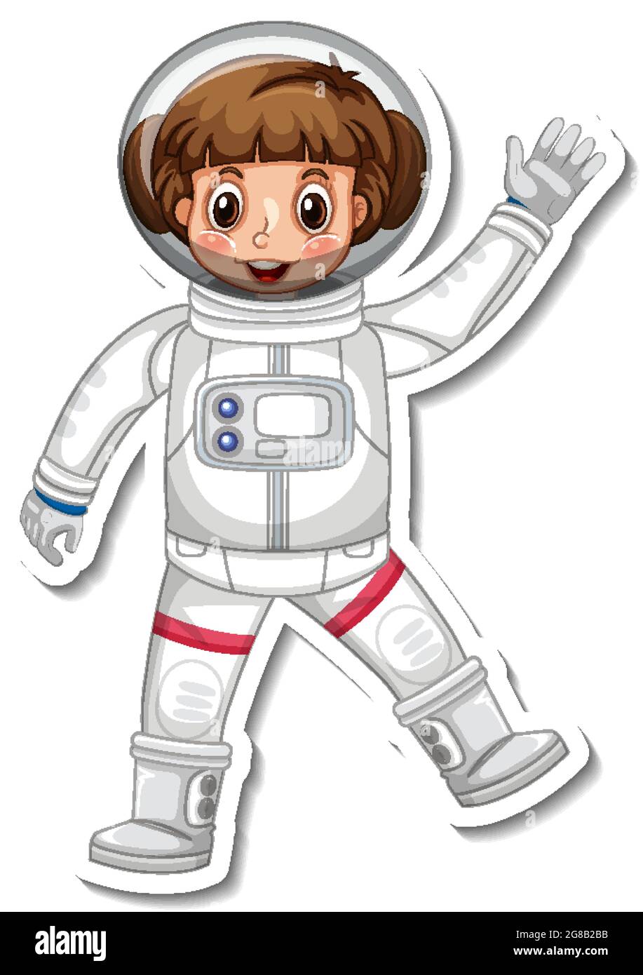 Cartoon Spaceman