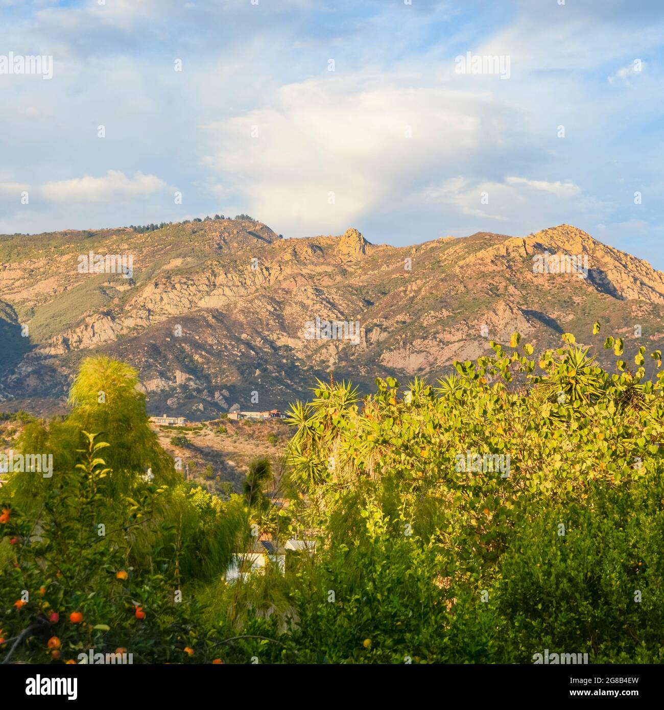 Santa Barbara Backcountry Fog and Weather Stock Photo - Alamy