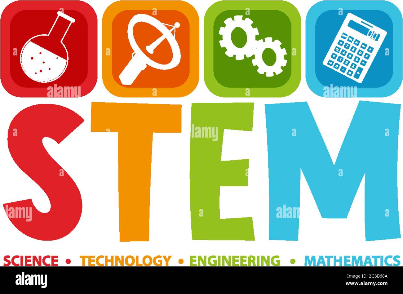 Stem curriculum Cut Out Stock Images & Pictures - Alamy