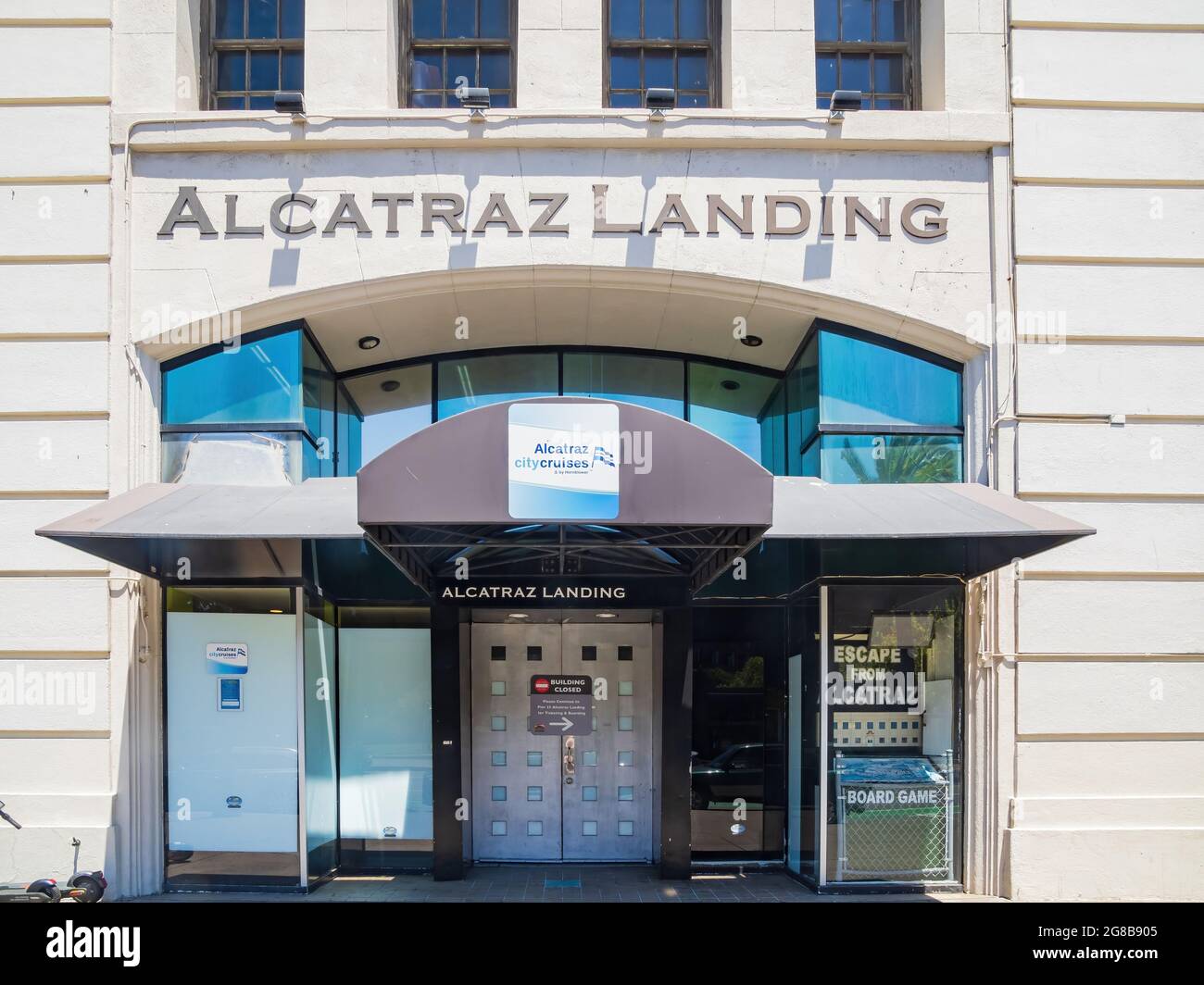 Alcatraz landing hi-res stock photography and images - Alamy