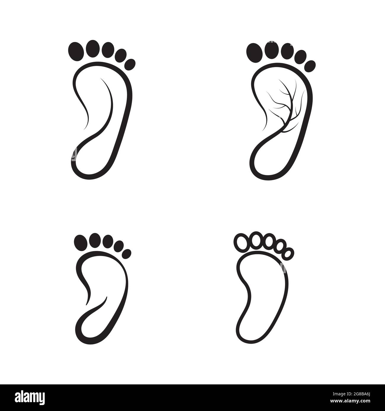 Foot Outline Template