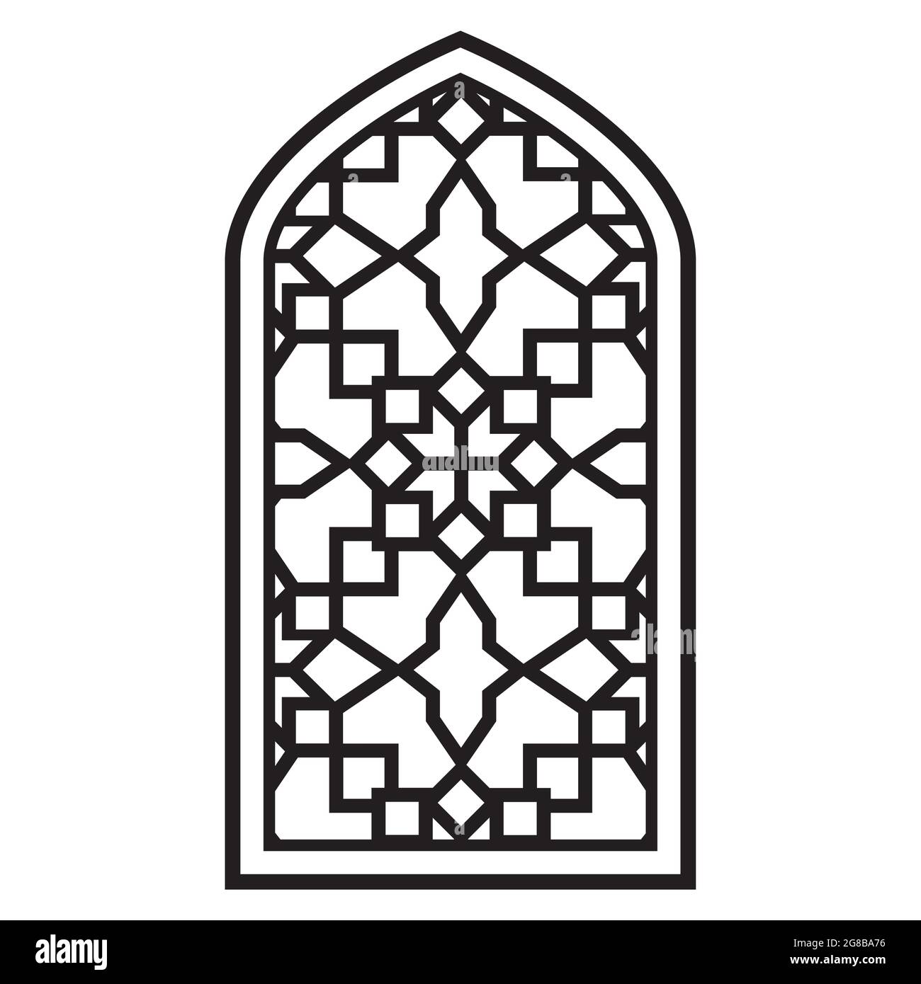Islamic art design file Stock Vector Images - Alamy
