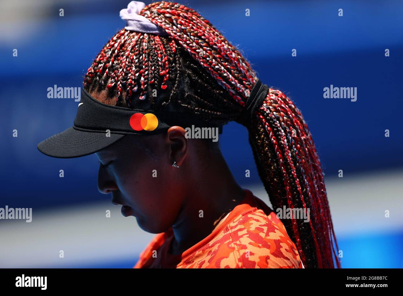 Tokyo, Japan. 19th July, 2021. Naomi Osaka (JPN) Tennis : Women's ...