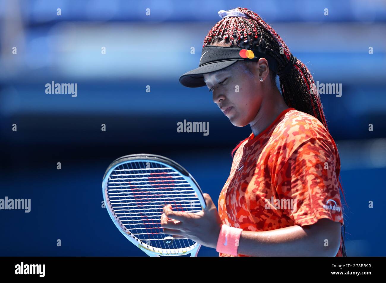 Tokyo, Japan. 19th July, 2021. Naomi Osaka (JPN) Tennis : Women's ...