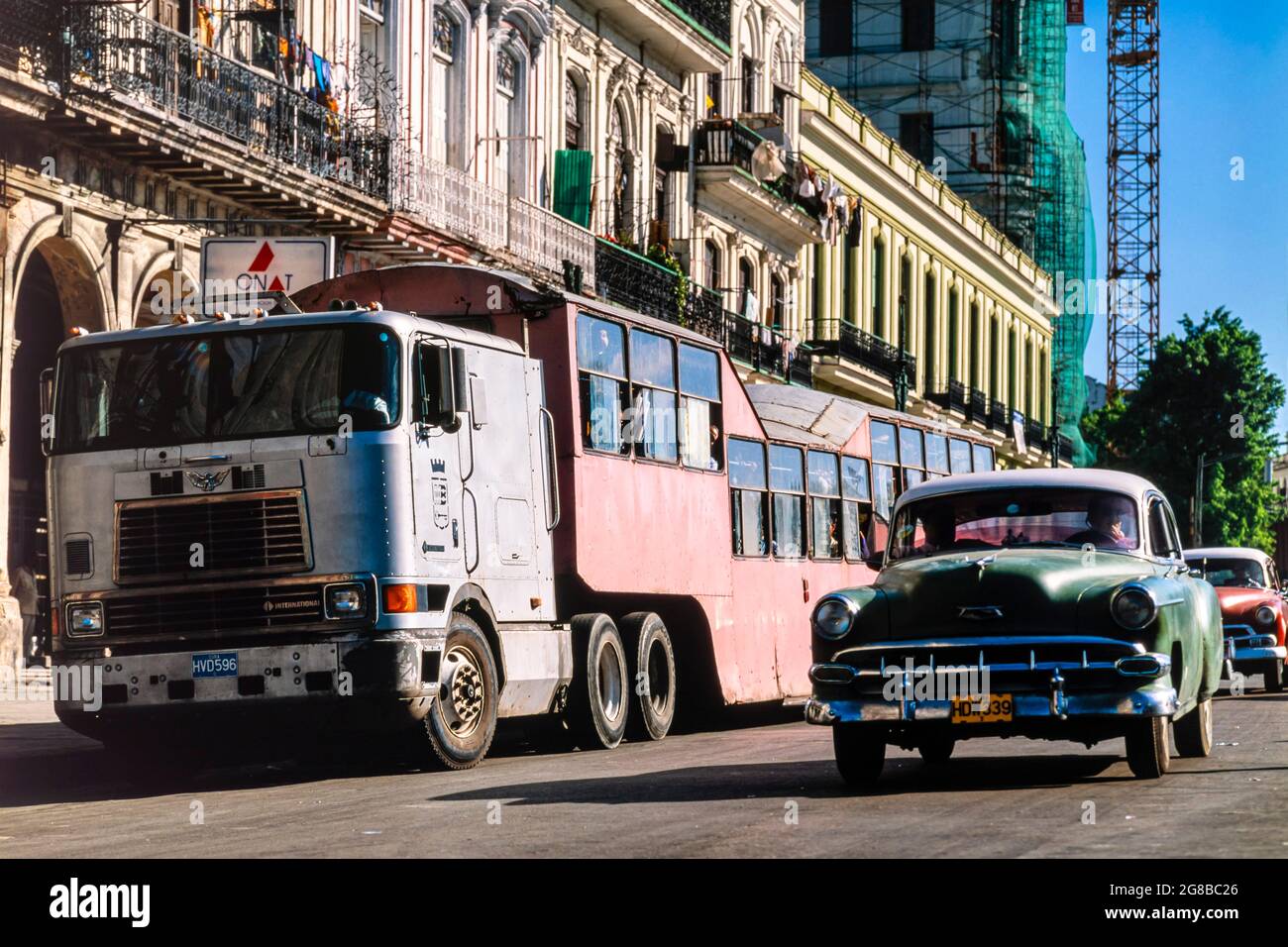 Vintage american bus hi-res stock photography and images - Alamy