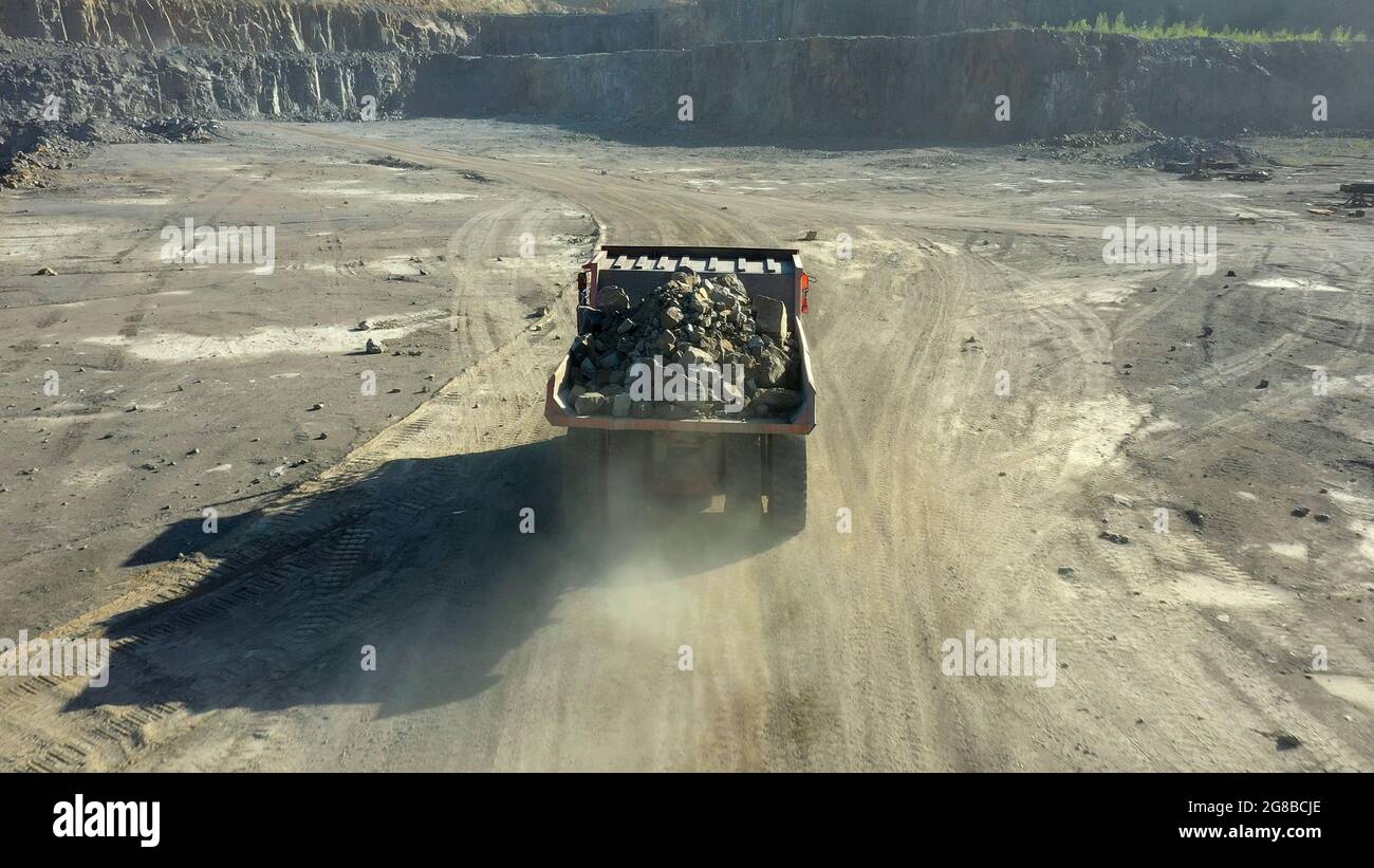 Quarry for the extraction of granite. Granite quarry Stock Photo - Alamy