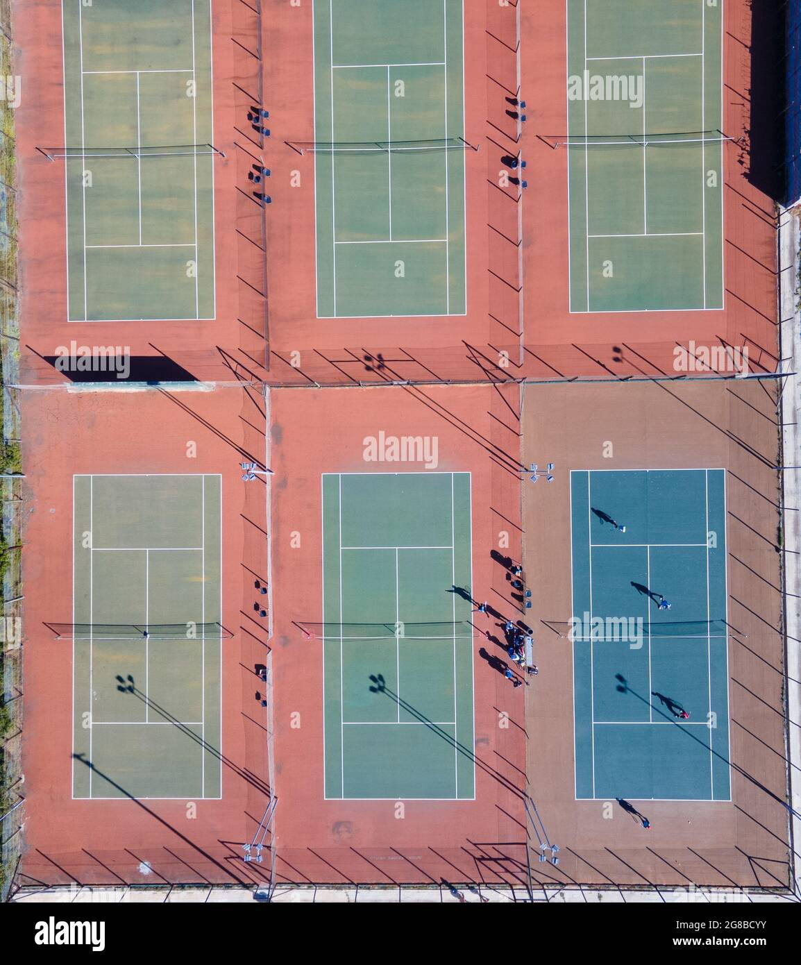 Tennis from above hi-res stock photography and images - Alamy