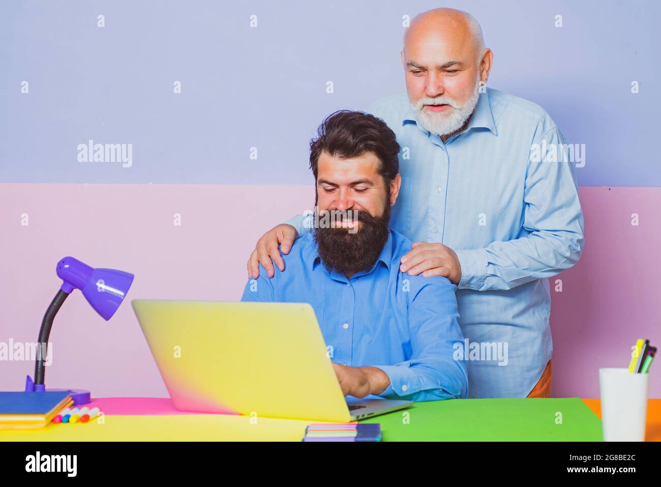 Business team enjoying social media hi-res stock photography and images ...