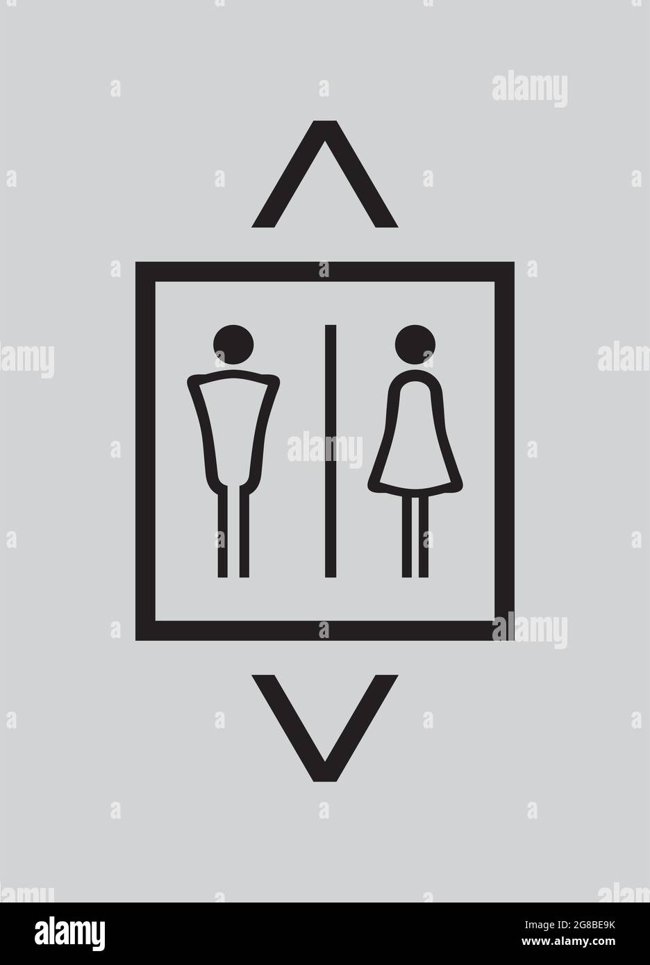 Lift sign / Elevator icon Stock Vector Image & Art - Alamy