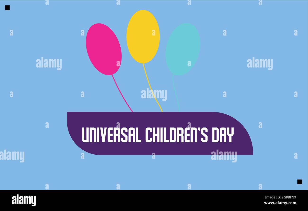 Universal Children’s Day vector template Stock Vector Image & Art - Alamy