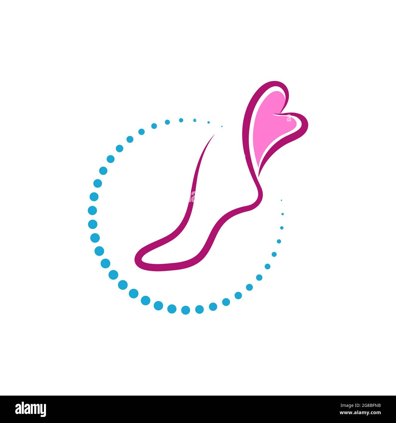 foot Care Logo Template vector icon illustration design Stock Vector ...