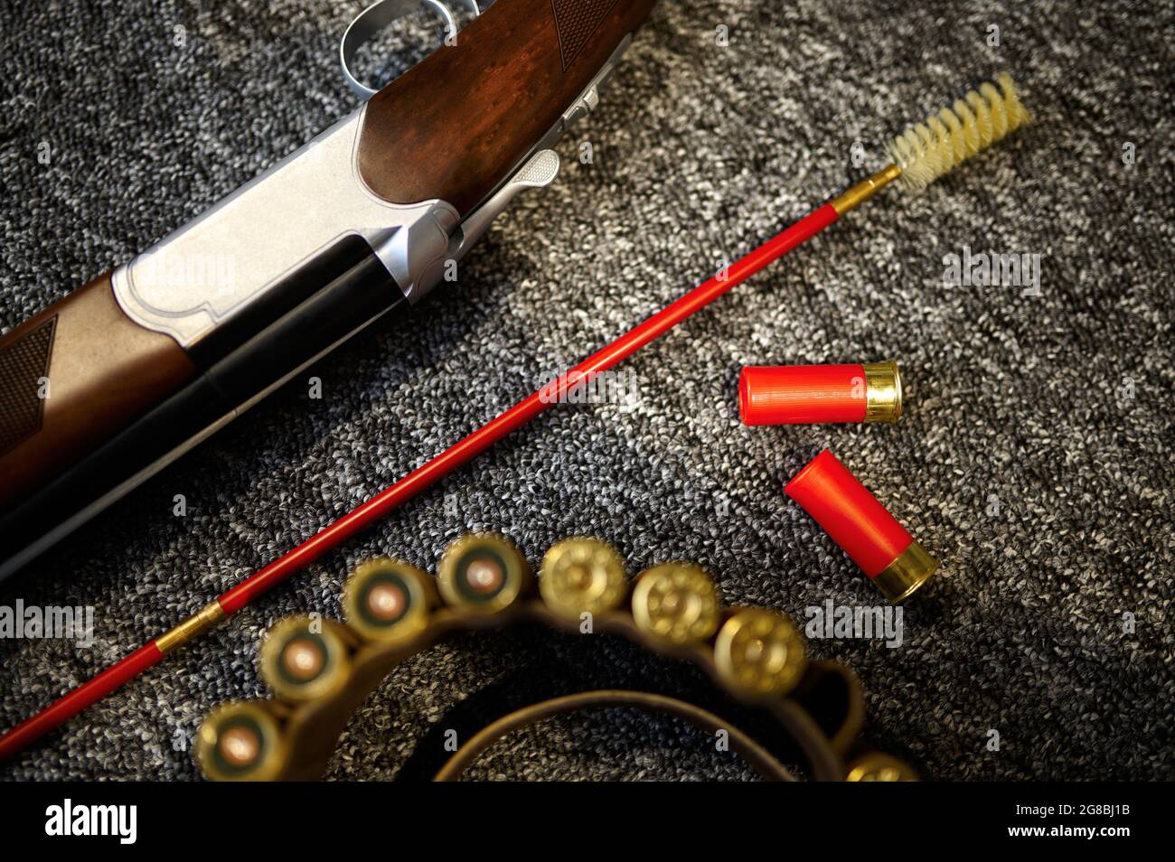 Ramrod rifle hi-res stock photography and images - Alamy
