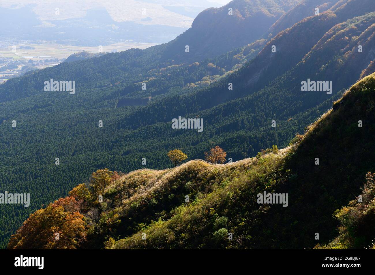 Countryside of Aso Milk road, Japan Stock Photo - Alamy