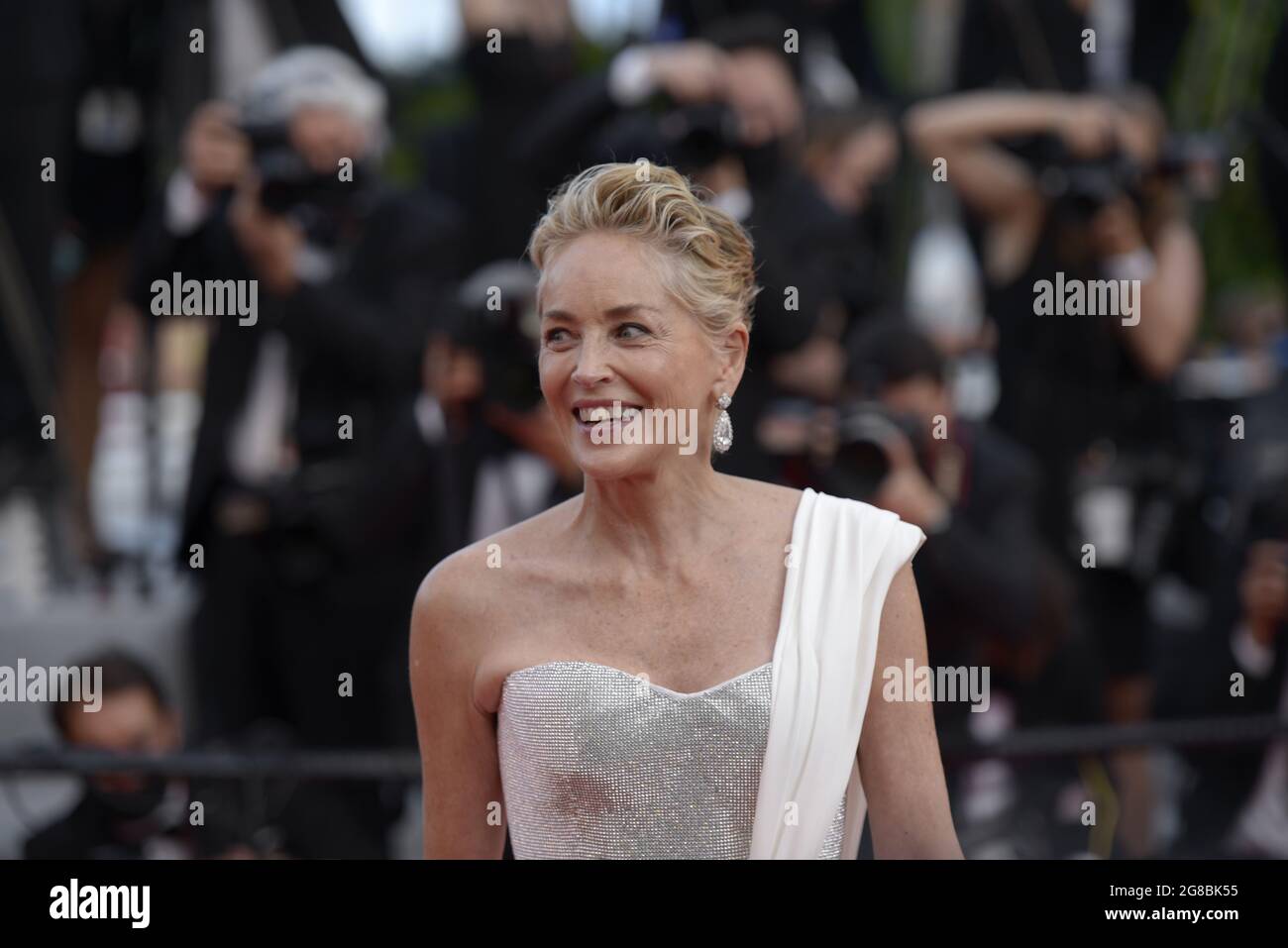 Sharon Stone attends the 74th Cannes Film Festival 2021 Stock Photo - Alamy