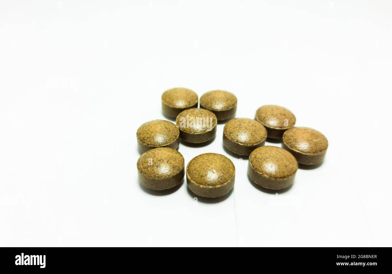Box of Pills for immunity booster against viral diseases isolated on a ...