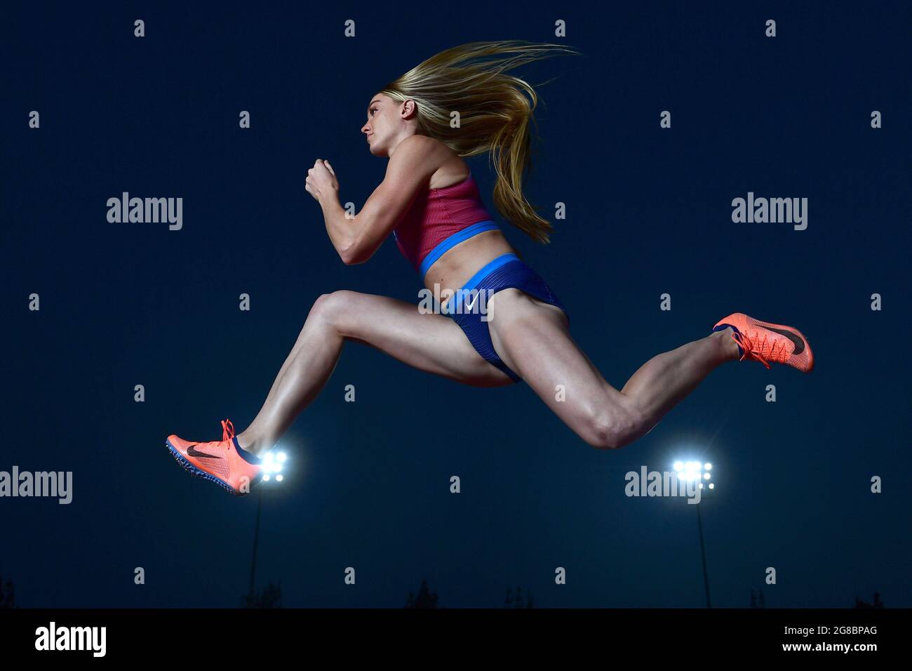 Shae Anderson poses during a portrait session, Thursday, July 15, 2021 ...
