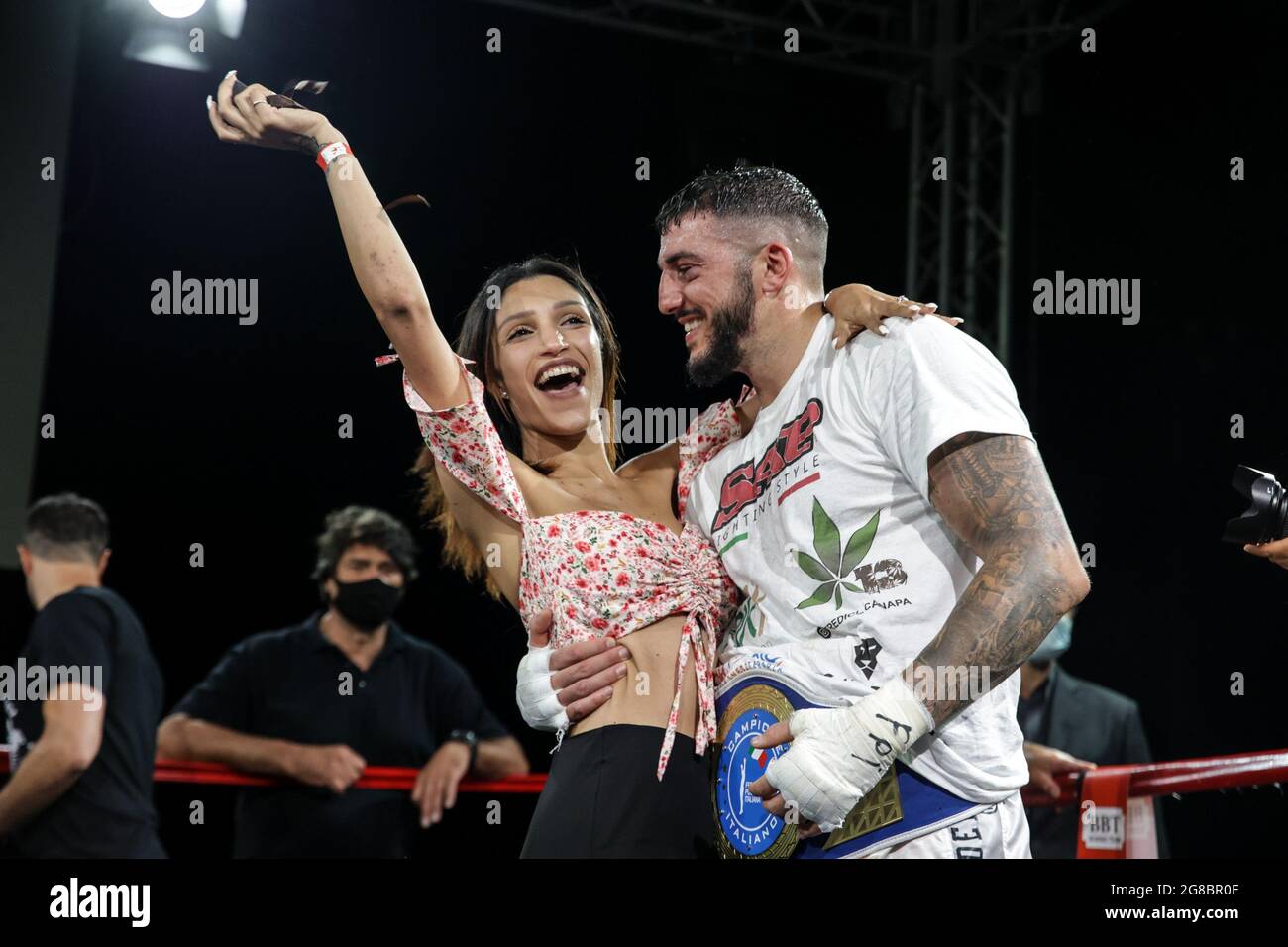 * NO WEB * * NO NEWSPAPERS * Boxing, Mattia Faraoni wins the Italian ...