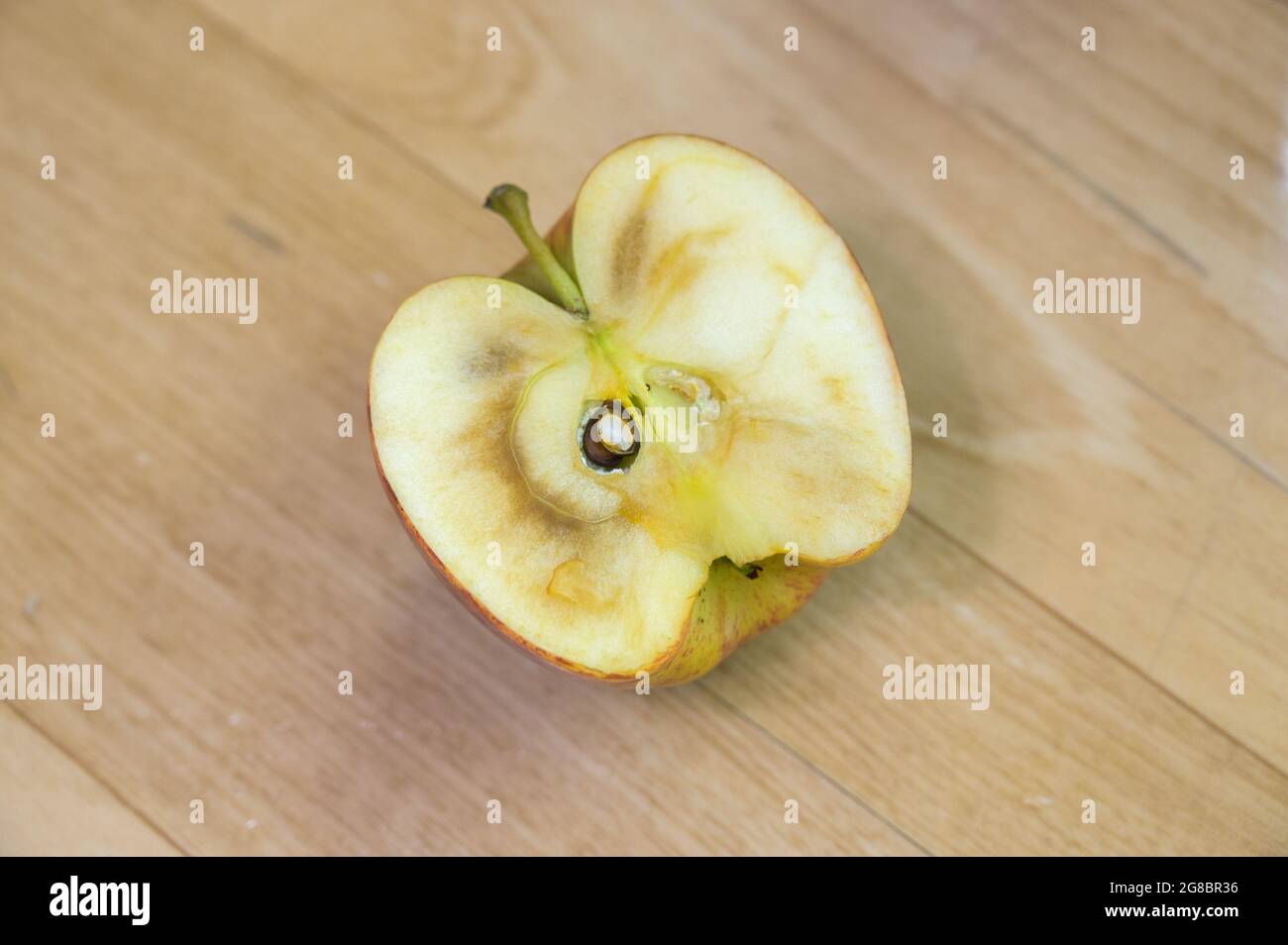 Half withered apple hi-res stock photography and images - Alamy
