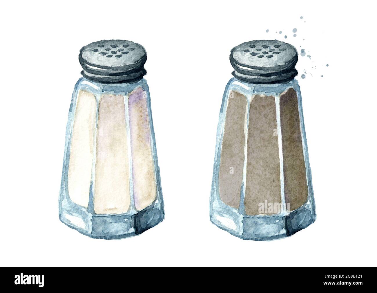 Salt And Pepper Shakers Drawing